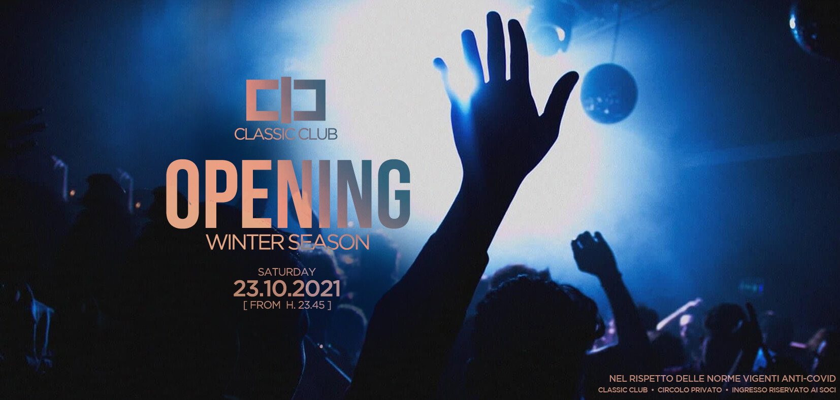 Winter Season @ Classic Club - Discoteche Riccione Rimini