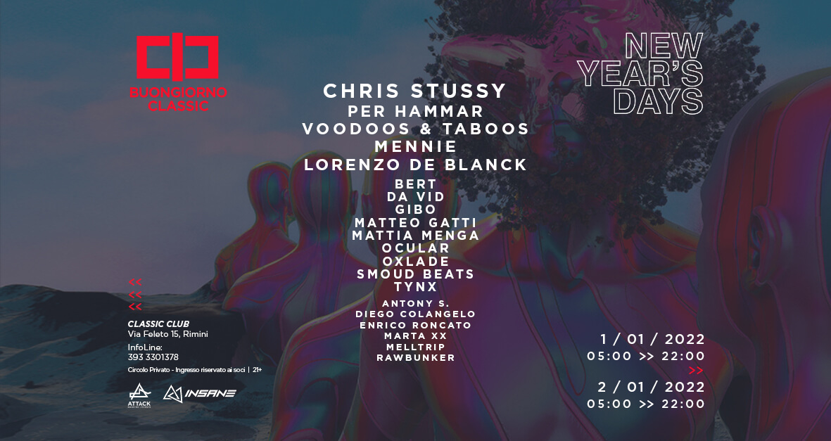 New Year @ Classic Club - Discoteche Riccione Rimini