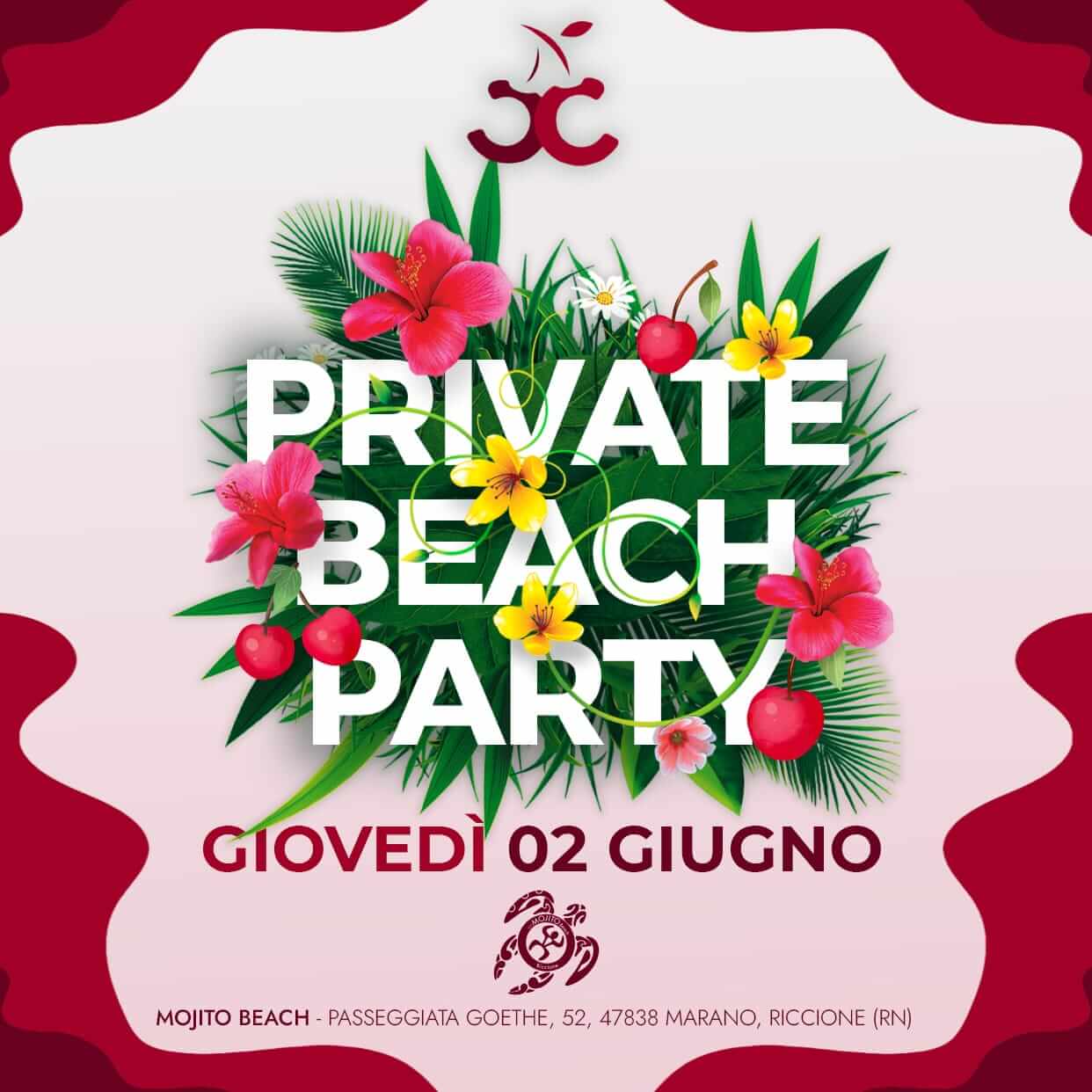 Private Beach Party @ Mojitobeach - Discoteche Riccione Rimini