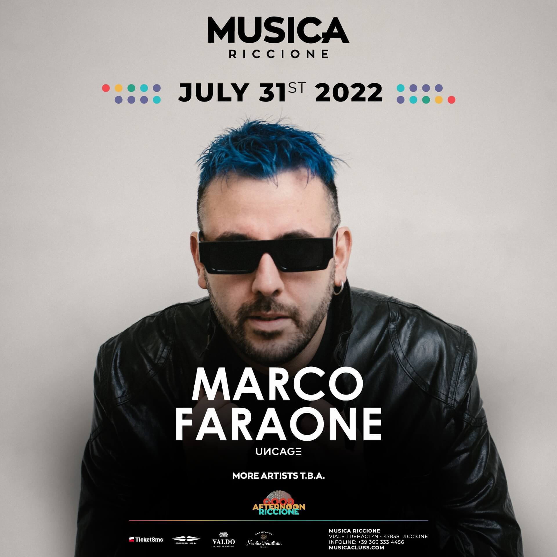 Marco Faraone @ Musica Club - Discoteche Riccione Rimini