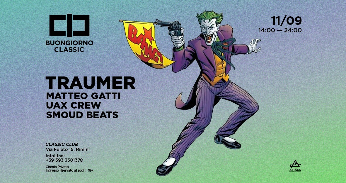 Traumer @ Classic Club - Discoteche Riccione Rimini