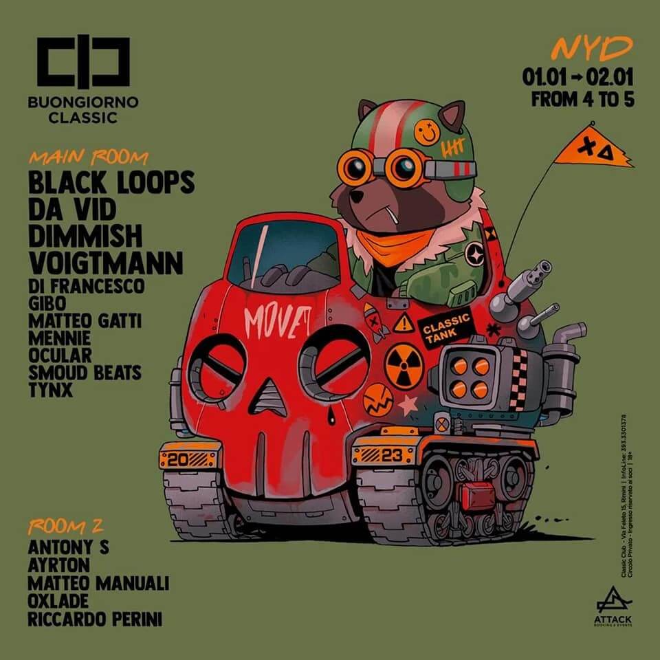 Black Loops @ Classic Club - Discoteche Riccione Rimini