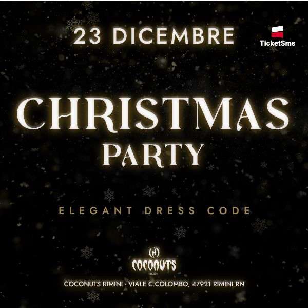 Christmas Party @ Coconuts - Discoteche Riccione Rimini