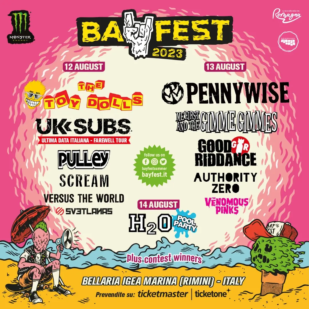 Bay Fest 2023 Day 3 Beky Bay 14 agosto 2023. Tickets e tavoli.