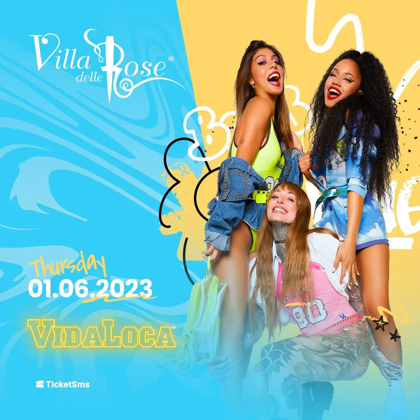 Vida Loca @ Villa Delle Rose 01 giugno 2023. Tickets e tavoli.