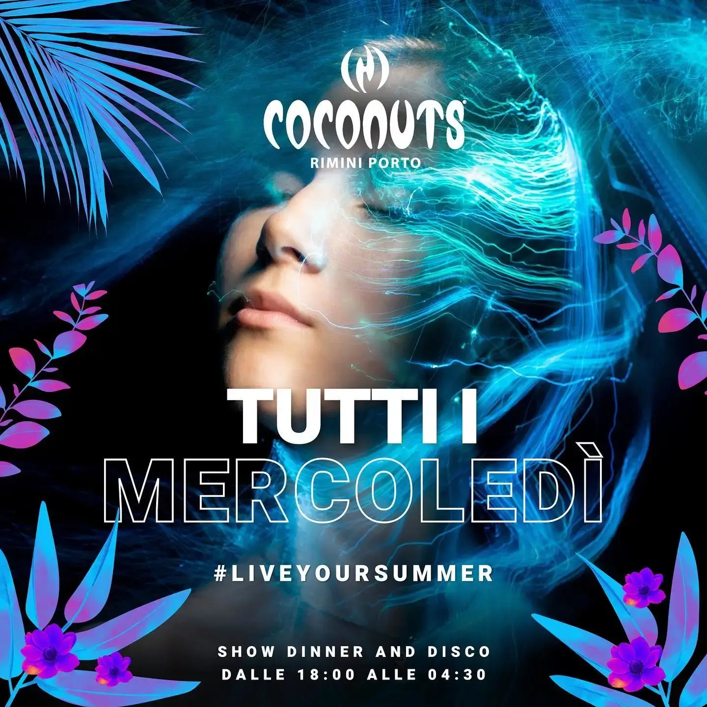 Live your Summer @ Coconuts 14 giugno 2023. Tickets e tavoli.