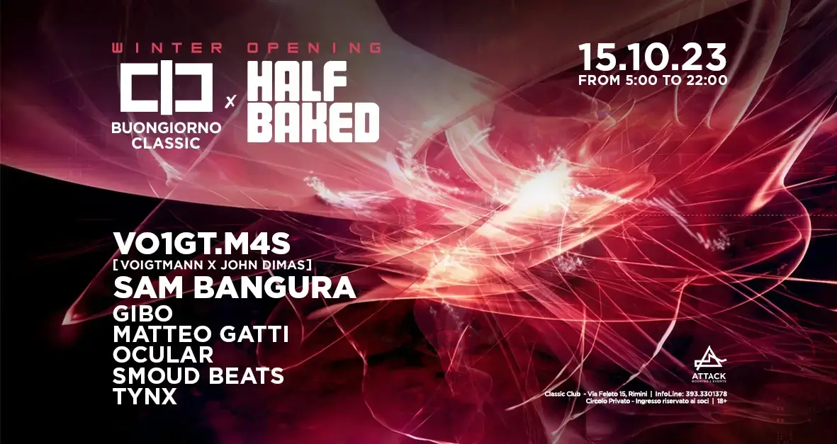Sam Bangura @ Classic Club 15 ottobre 2023. Biglietti e Tavoli.