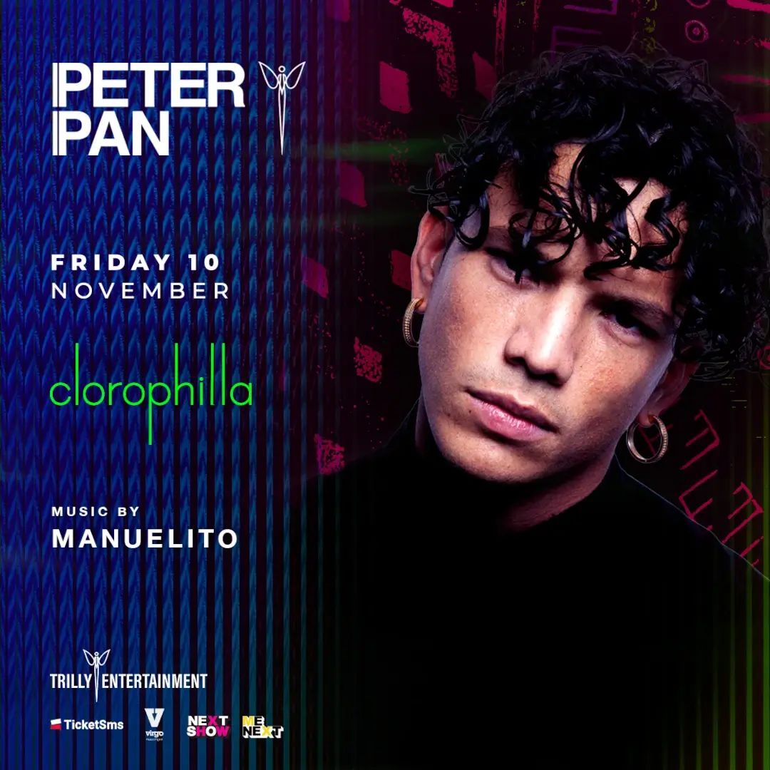 Manuelito @ Peter Pan 10 novembre 2023. Biglietti e Tavoli.