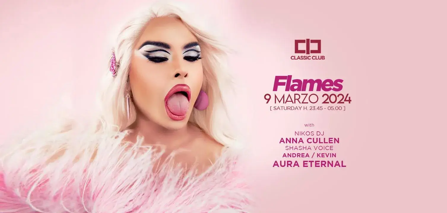 Flames @ Classic Club 09 marzo 2024. Biglietti