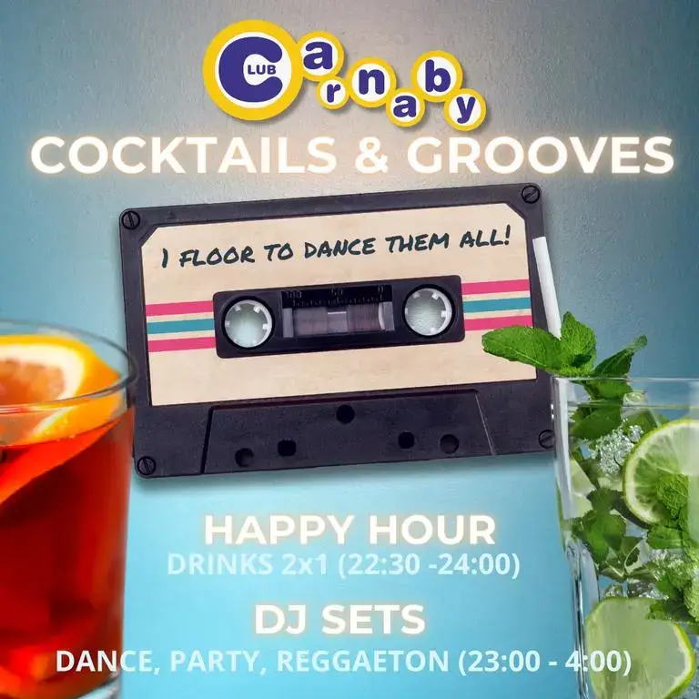 HAPPY HOUR @ Carnaby 25 giugno 2024. Biglietti