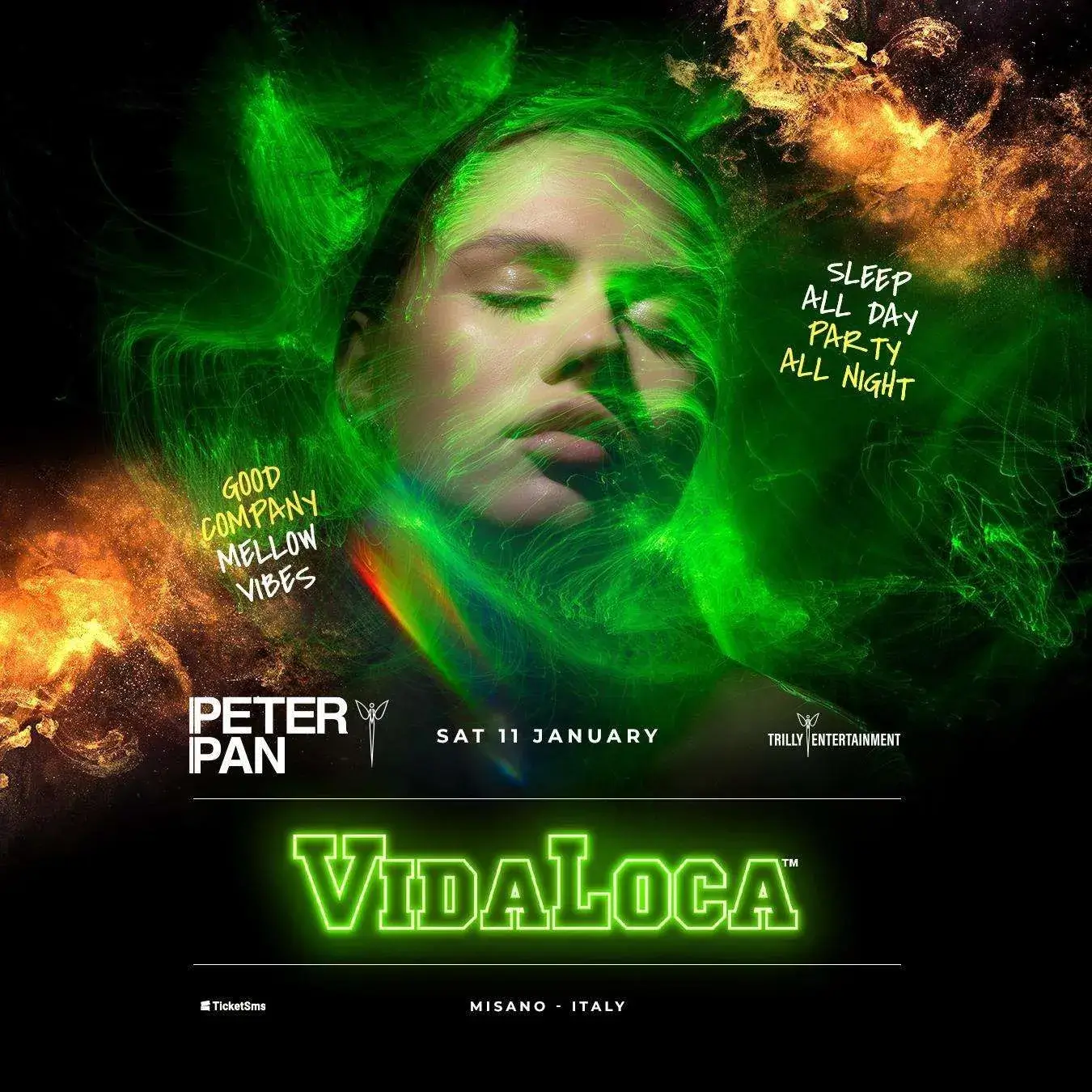 VIDA LOCA @ Peter Pan Club 11 gennaio 2025. Biglietti e Tavoli