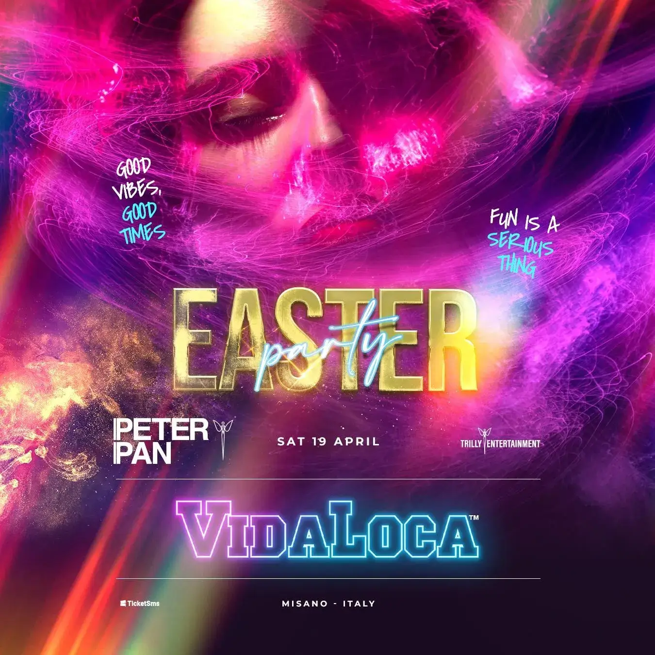 VIDA LOCA @ Peter Pan 19 aprile 2025. Biglietti e Tavoli