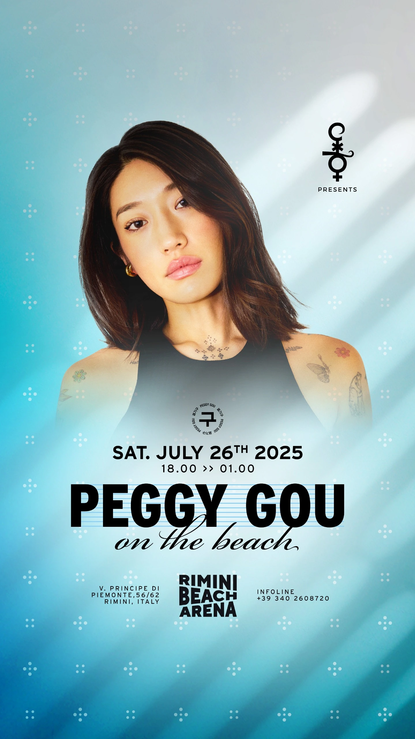 PEGGY GOU @ Rimini Beach Arena 26 luglio 2025. Biglietti e Tavoli