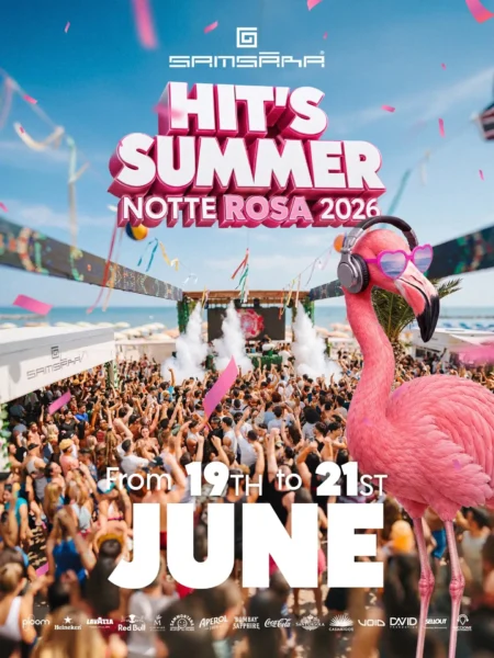 Notte Rosa @ Samsara Riccione 21 giugno 2026. Tavoli
